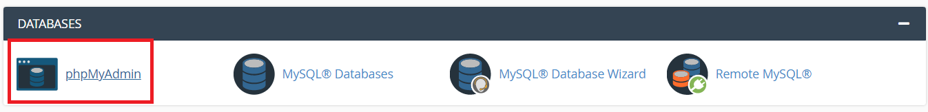 How To Access PhpMyAdmin In CPanel 